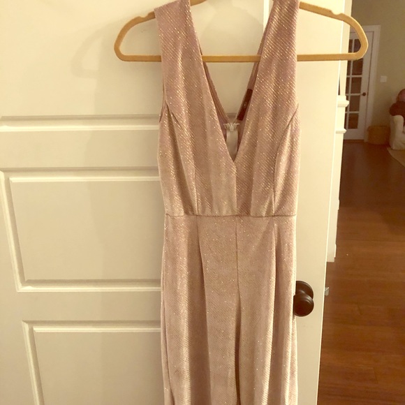 Missguided | Pants & Jumpsuits | Missguided Lavender And Gold Glitter ...